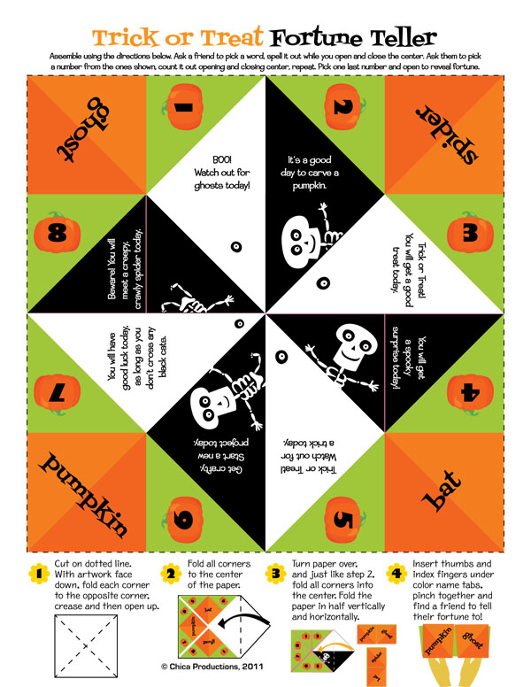 Halloween Fortune Teller Tween Crafts Trick Or Treat