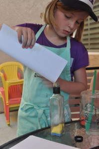 Weekend Crafting—Create Your Own Colored Salt Chalk Art | Club Chica ...