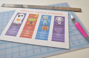Halloween Inspired Bookmarks FREE printable | Club Chica Circle - where ...