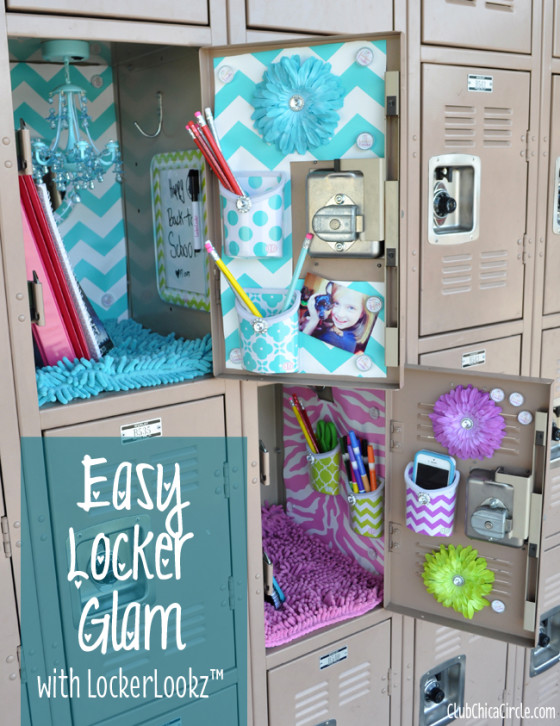 Glam Up Your Locker with LLZ by LockerLookz | Club Chica Circle - where ...