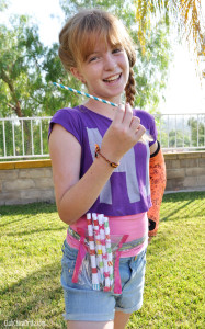 Washi Tape Straw Shooters DIY | Club Chica Circle - where crafty is ...