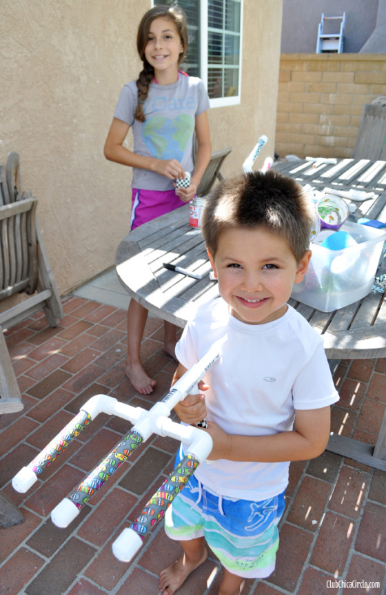 Homemade PVC Water Guns DIY | Club Chica Circle - where crafty is ...