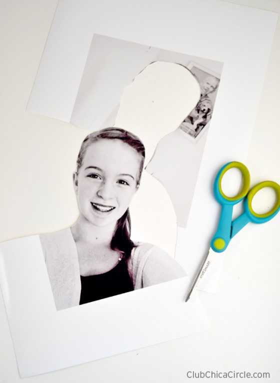 Selfie Modern Pop Art DIY | Club Chica Circle - where crafty is contagious