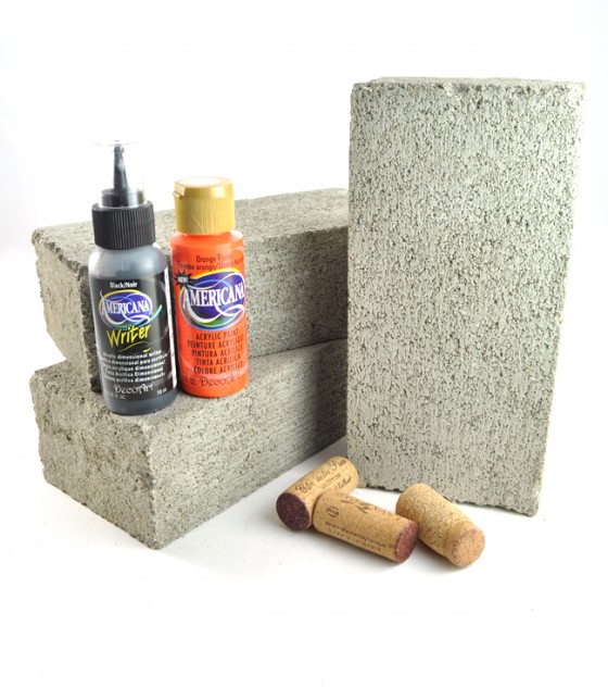 Concrete Pumpkins DIY | Club Chica Circle - where crafty is contagious