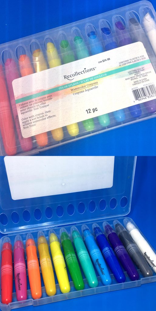 Fun with Watercolor Crayons and Brush Markers | Club Chica Circle ...